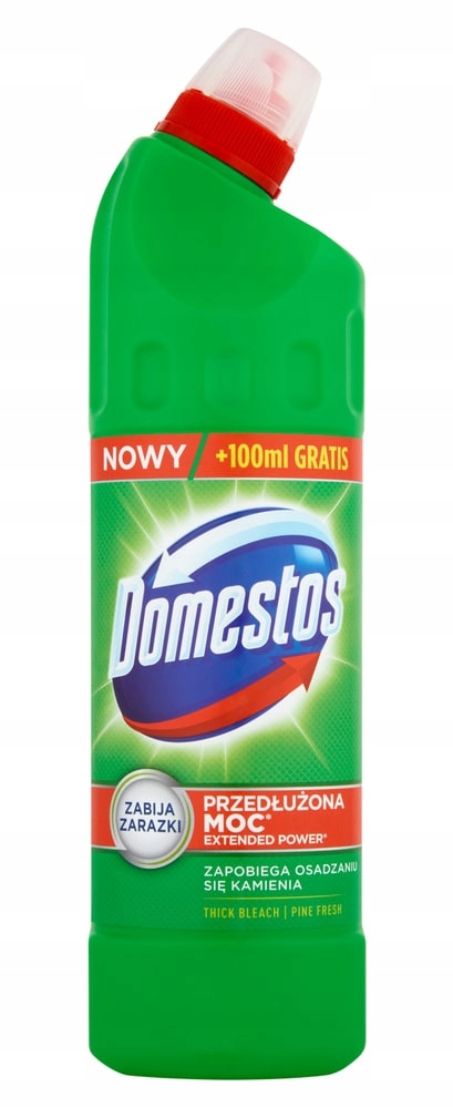 PŁYN DOMESTOS DO CZYSZCZENIA WC TOALETY 750 ML (8712561238519) • Cena, Opinie • Zestawy chemii ...