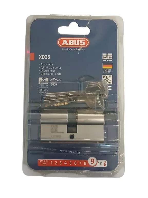 ABUS XD25 WKŁADKA DO DRZWI 9 POZIOM 30X30 • Cena, Opinie - Allegro