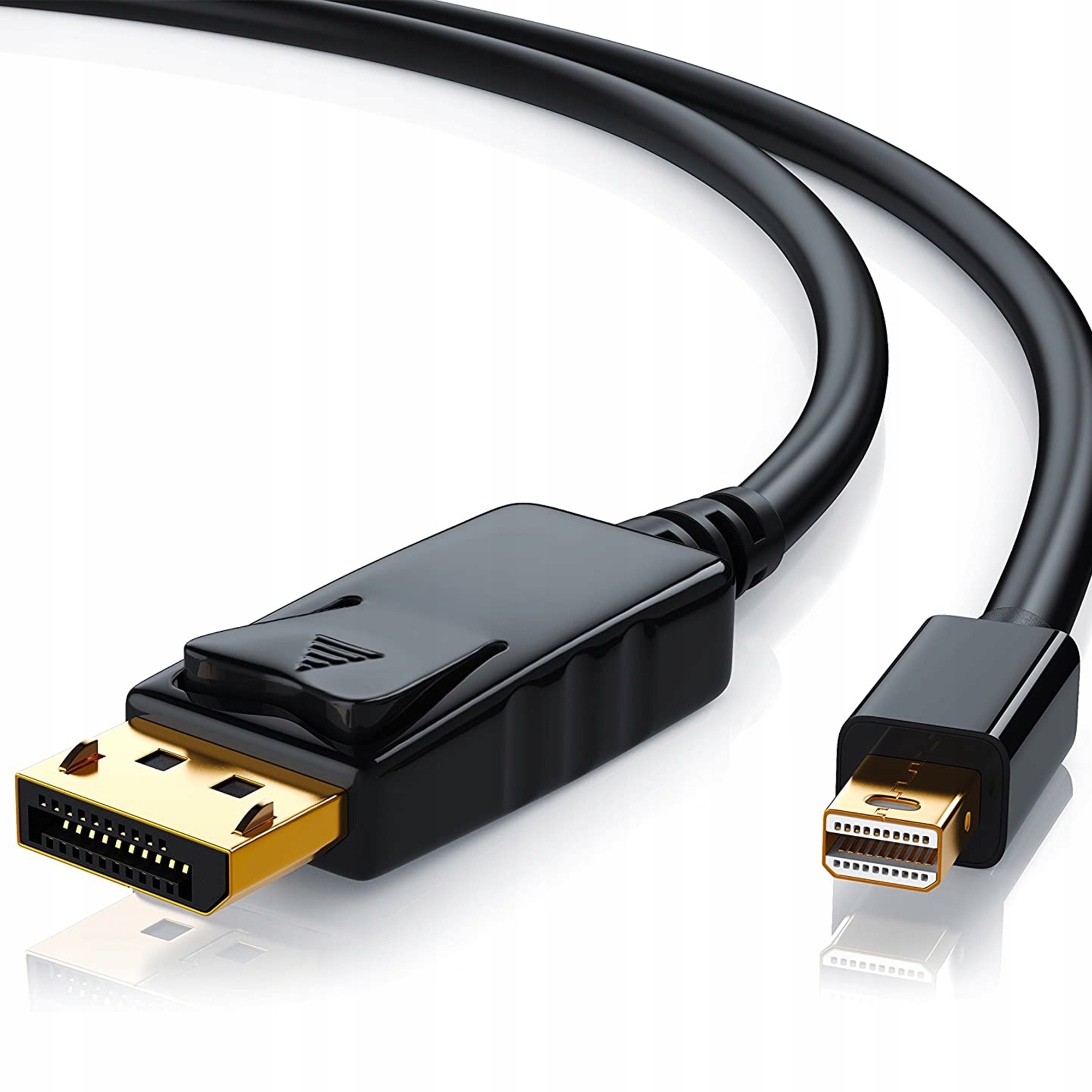 KABEL MINI DISPLAYPORT NA DISPLAYPORT 1.4 PRO THUNDERBOLT DP 4K 144Hz ...