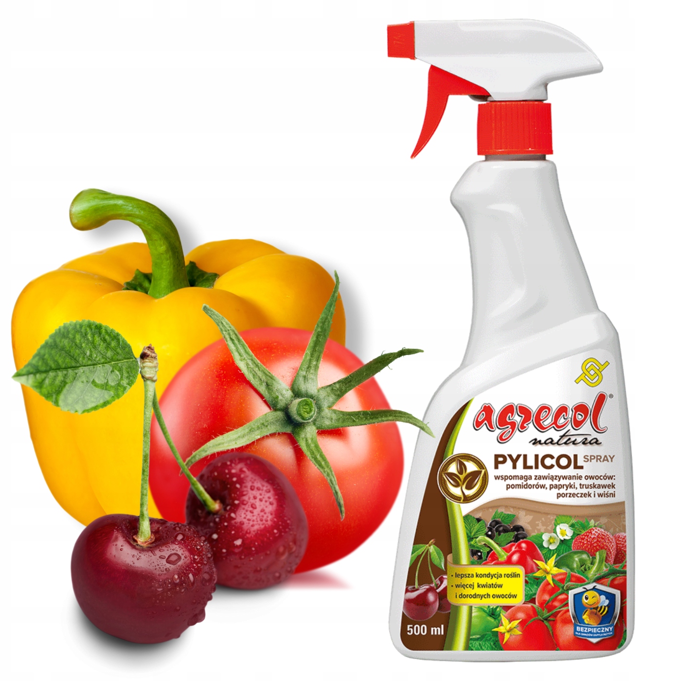 PREPARAT DO ZAPYLANIA POMIDORÓW PAPRYKI TRUSKAWEK Pylicol 500ml Agrecol (3701578342772) • Cena ...