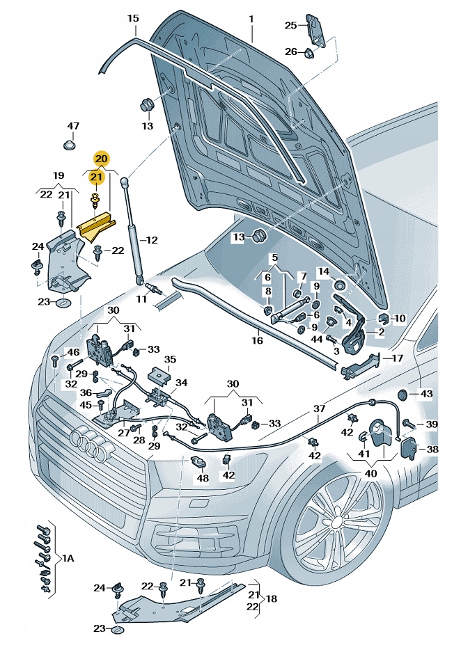 Audi OE 4M0805700A - porównaj ceny - Allegro.pl