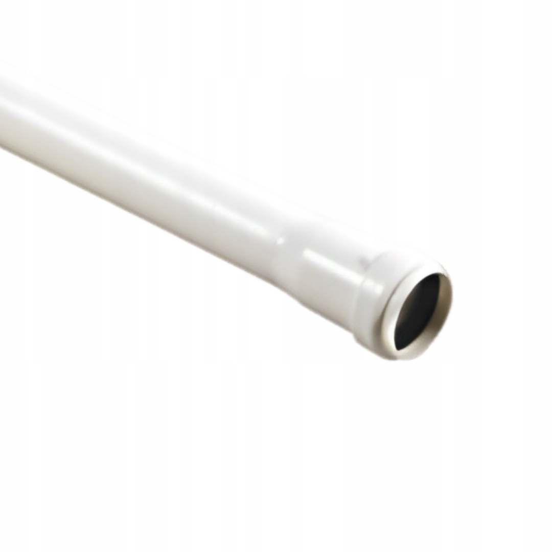 RURA RURKA KANALIZACYJNA WEWNĘTRZNA ODPŁYWOWA FI 32x1000x1,8mm BIAŁA ...