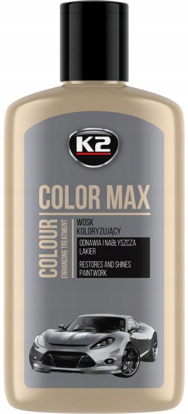 K2 - COLOR MAX - WOSK KOLORYZUJĄCY - SREBRNY - 250 ML 5906534019868 za ...