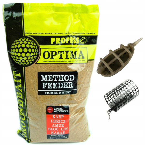 Zanęta wędkarska optima PROFESS 1kg METHOD FEEDER - Optima METHOD ... Zanęta wędkarska optima PROFESS 1kg METHOD FEEDER - Optima METHOD ...