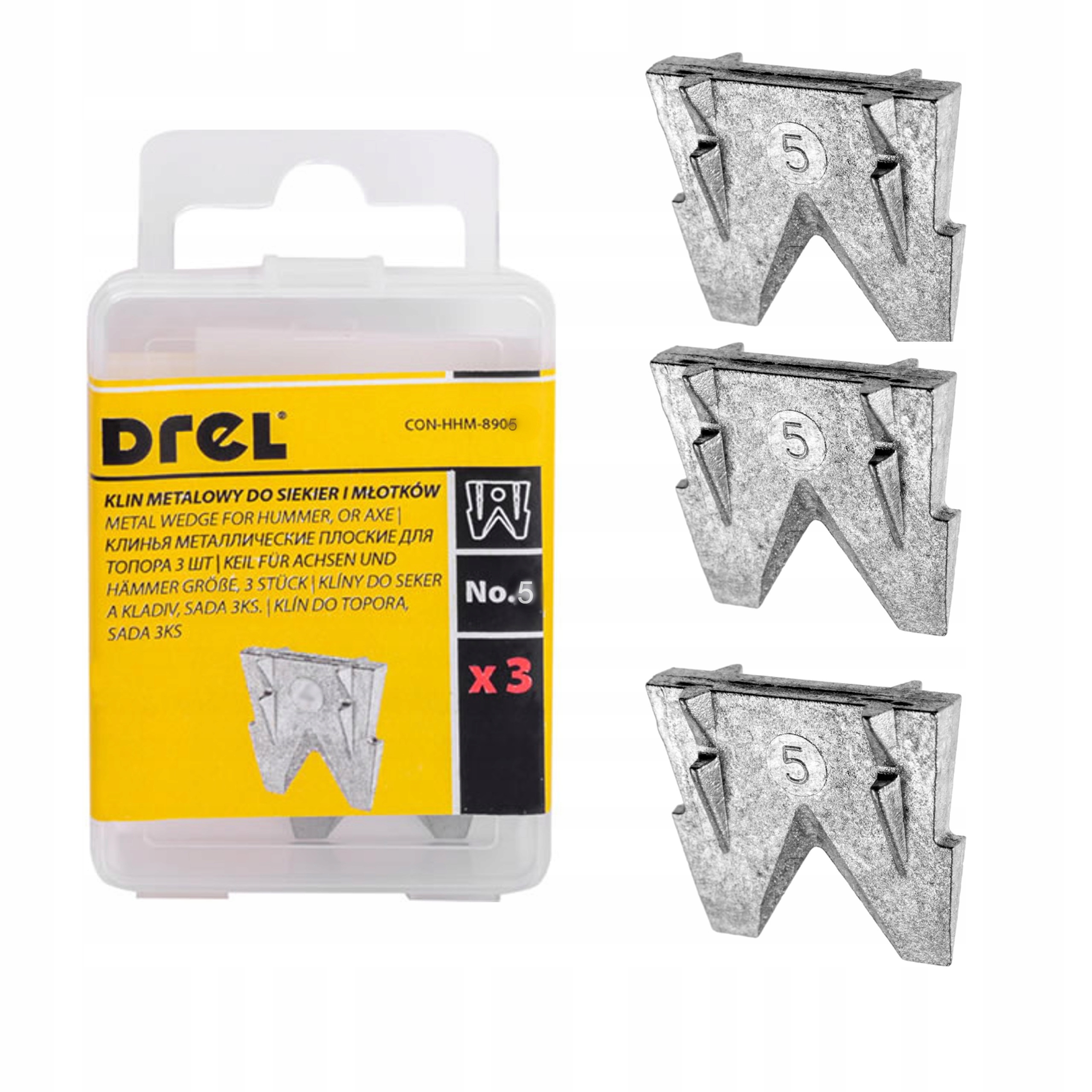 Komplet klinów NR5 CON-HHM-8905 3 szt. Condor • Cena, Opinie - Allegro