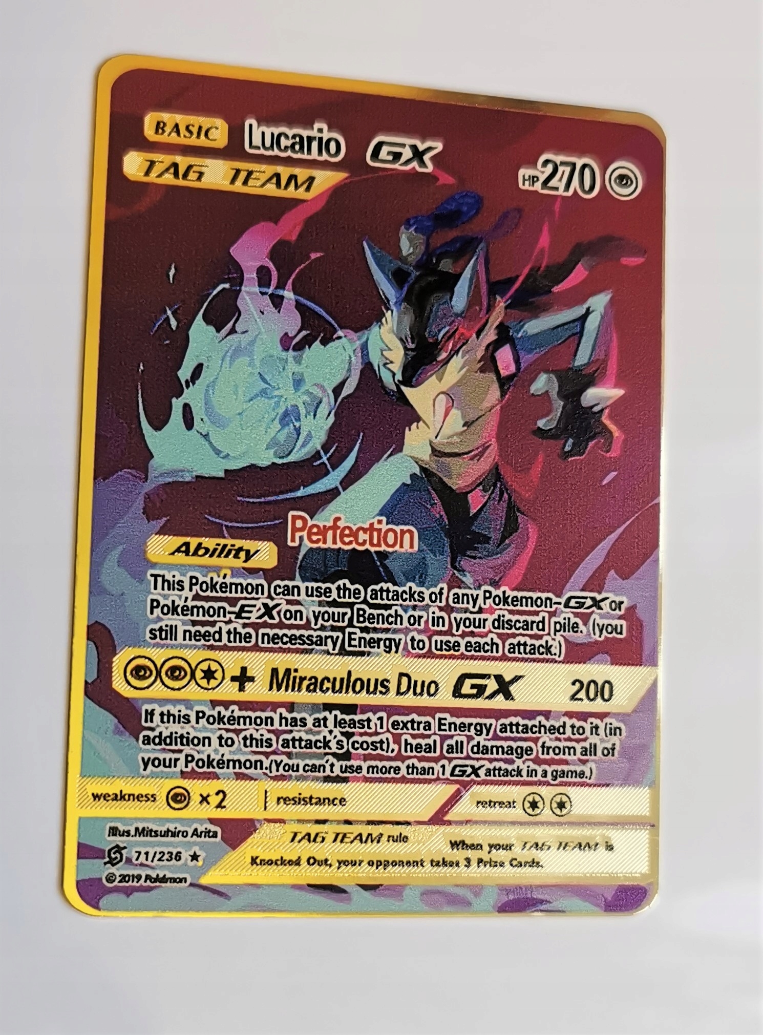 Купить Покемон Лукарио GX: отзывы, фото и характеристики на Aredi.ru