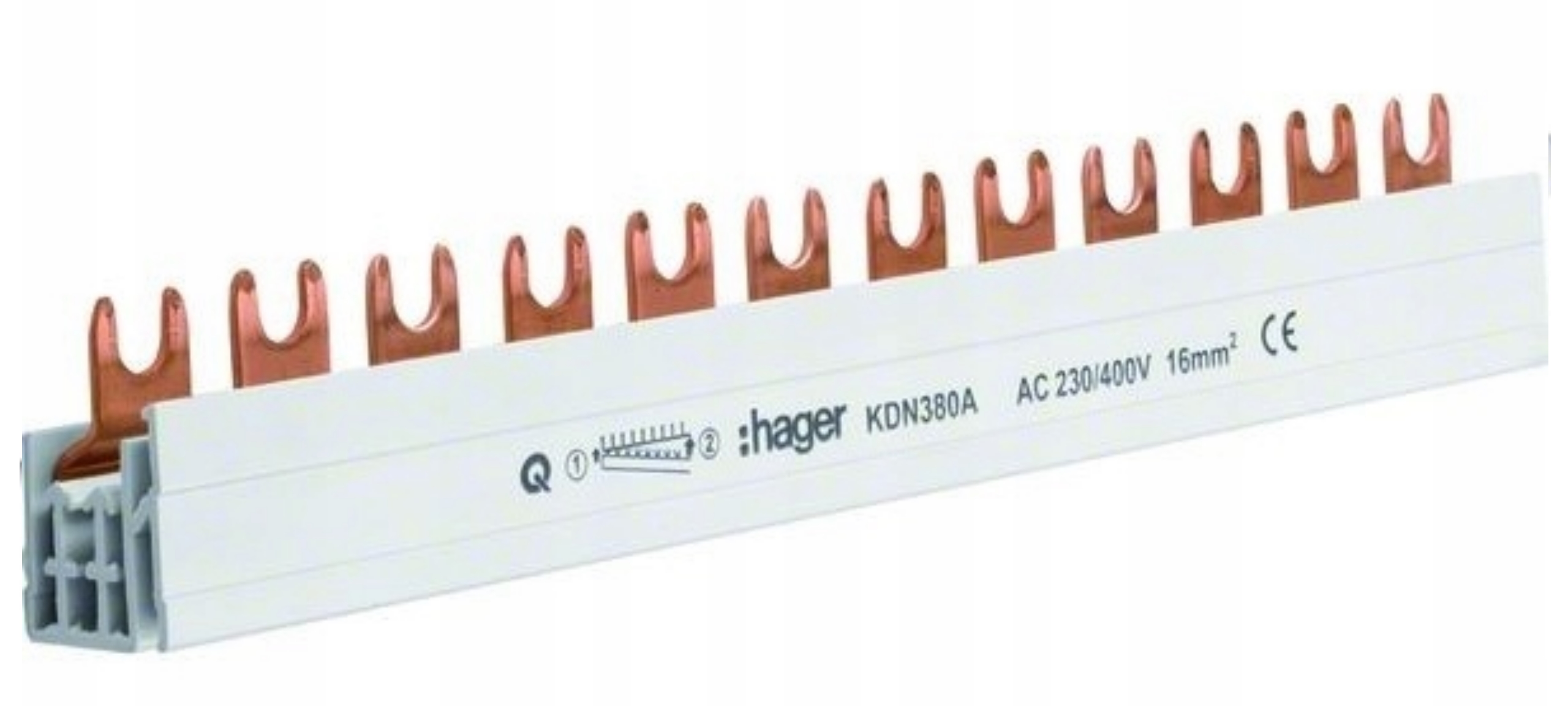 Szyna łączeniowa Hager KDN363A 3P 10mm (3250613740924) • Cena, Opinie ...