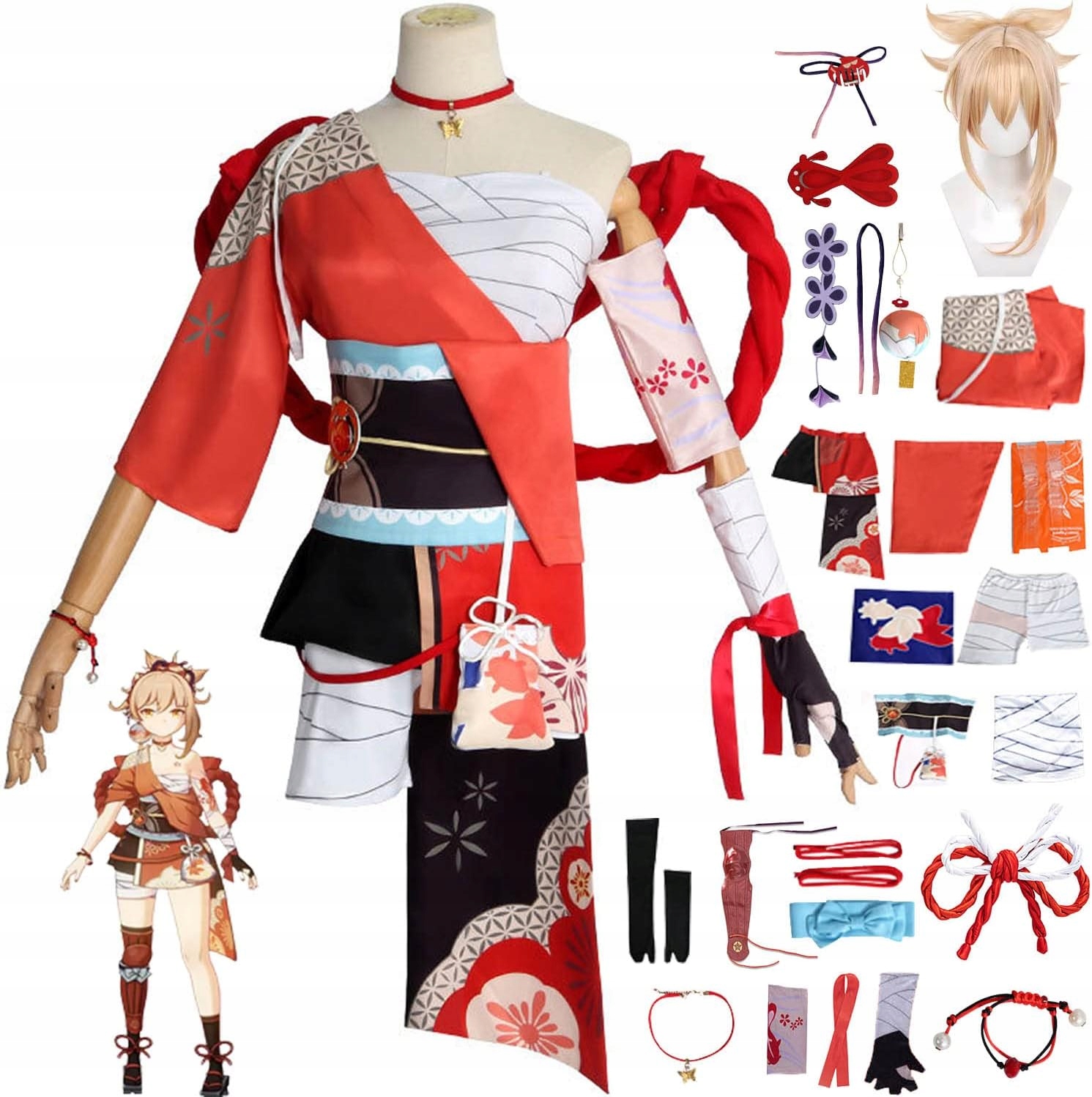 Genshin Impact Yoimiya Cosplay Kostium Peruka - Niska cena na Allegro.pl Genshin Impact Yoimiya Cosplay Kostium Peruka - Niska cena na Allegro.pl