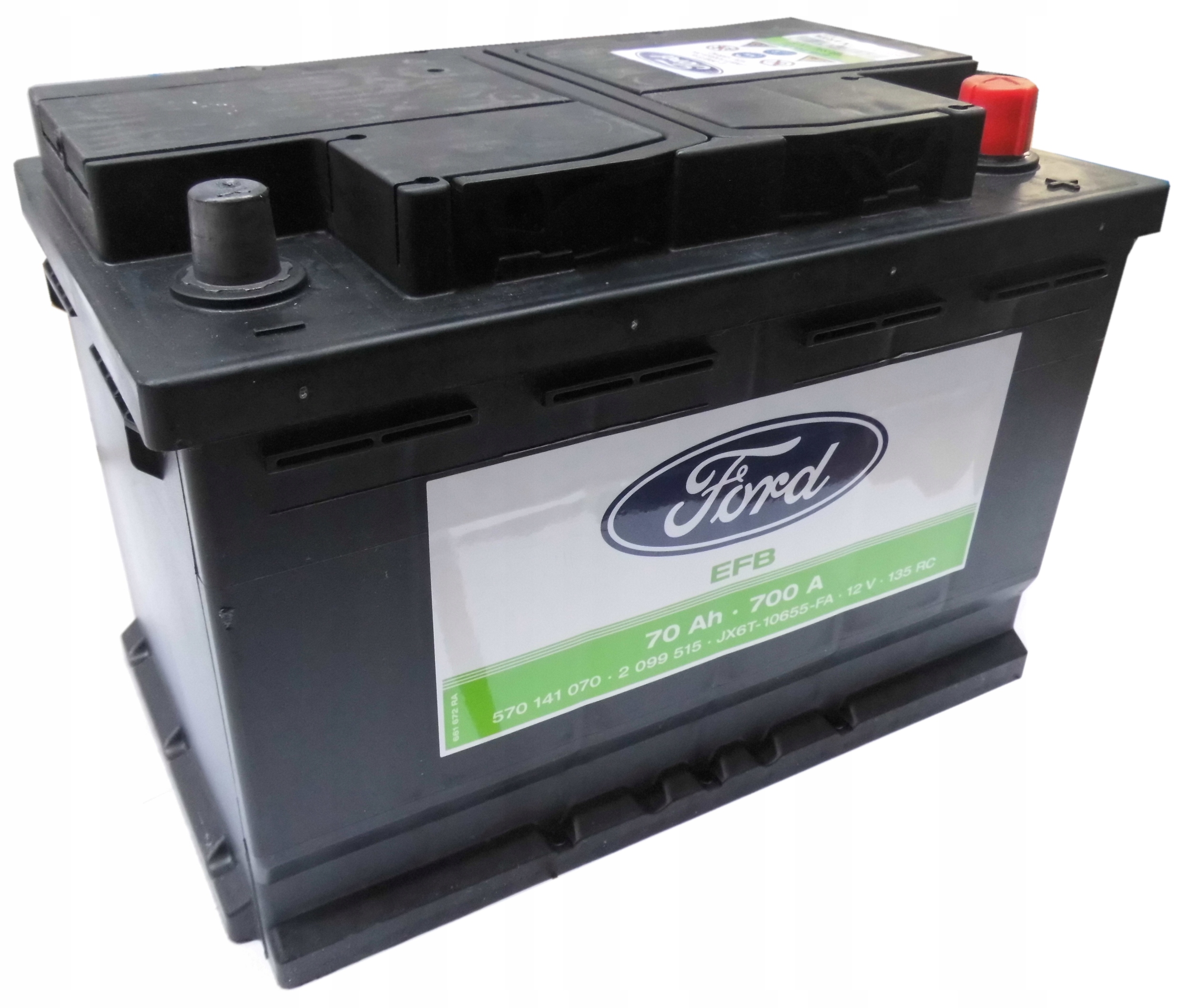 AKUMULATOR 70AH 700A FORD KUGA FOCUS MONDEO C-MAX JX6T-10655-FA za 1136 ...