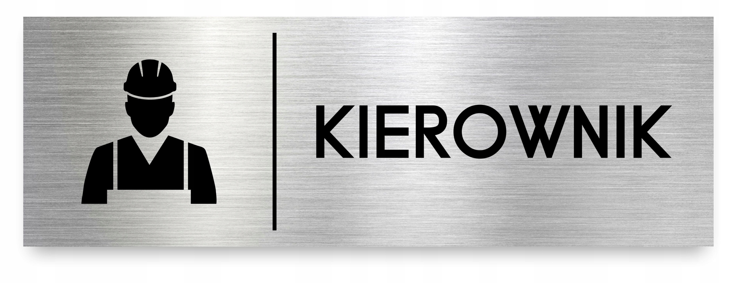 Tabliczka Kierownik - Tablice ﻿ na Allegro - Sklep internetowy