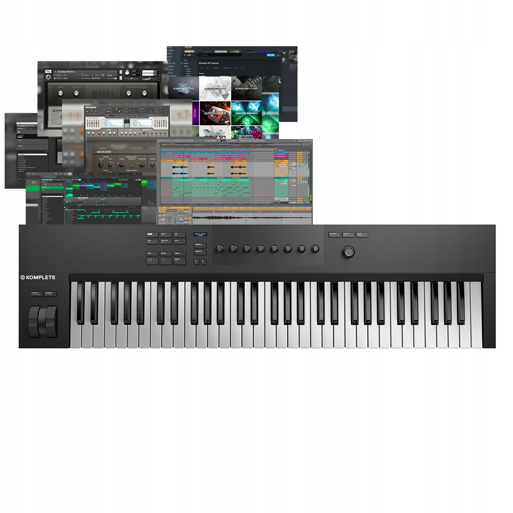 Klawiatura sterująca Native Instruments Komplete Kontrol A61 25244 ...