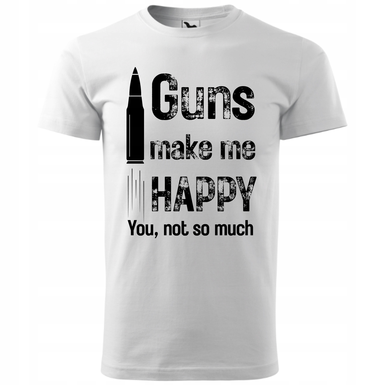 PÓLÓ MALFINI LÖVÉSZET APA FEGYVER PISZTOLY KARABÉLY IPSC PIRO GUN FEHÉR ...