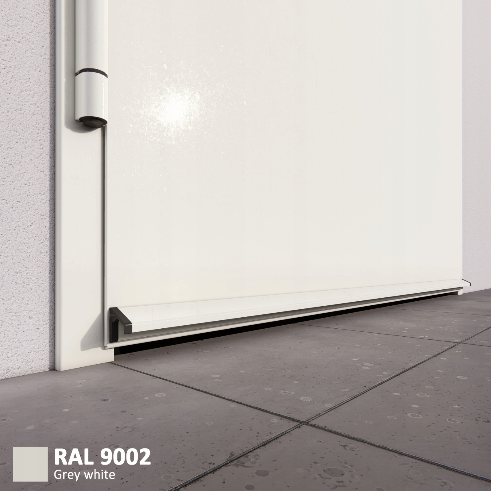 Okapnik do drzwi, okna RAL 9002 • Cena, Opinie • Uszczelki 14282040492 ...