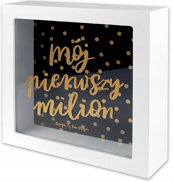 SKARBONKA MÓJ PIERWSZY MILION NA PREZENT ŚWIĘTA URODZINY (5901854934884 ...