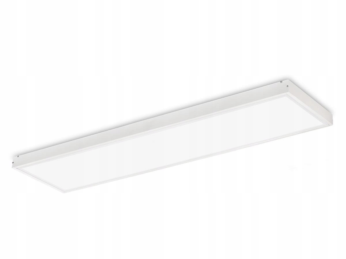 Panel LED Oprawa 120x30 50W 6000K Zimna Lampa Sufitowa Plafon ...
