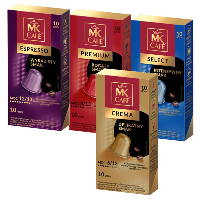 Mk Cafe - Kapsułki do ekspresów Nespresso - Allegro