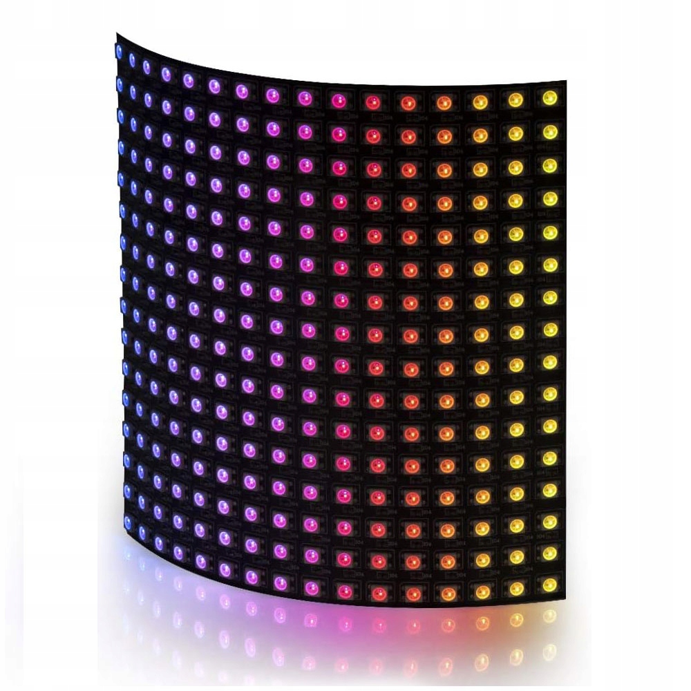 Wyświetlacz Elektroweb Matryca 16x16 wyświetlacz LED RGB WS2812B ...