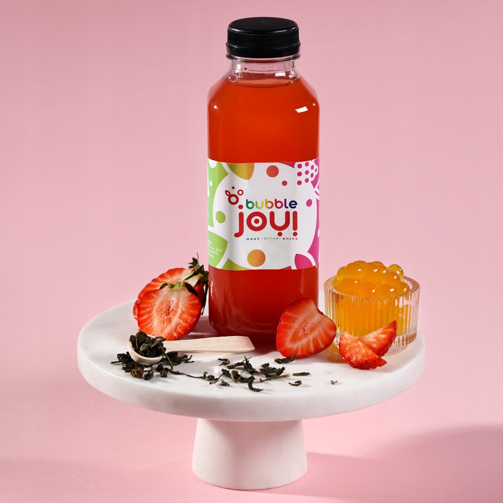 Bubble Tea Smak Truskawka 0,25l BubbleJoy 12636415567 - Allegro.pl