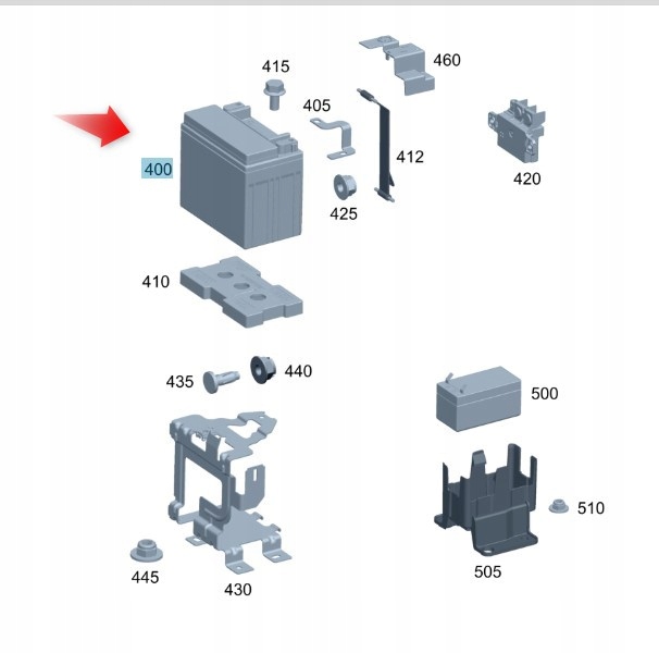 AKUMULATOR MERCEDES BATERIA DODATKOWY NOWY ORYGINA A0009829508 64 za ...