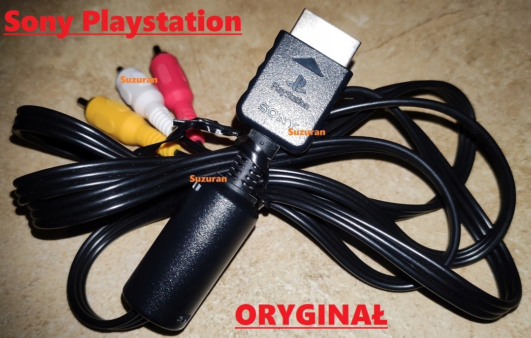 Kabel AV audio-video do konsol PlayStation 2 / PS2 - Sklep, Opinie ...