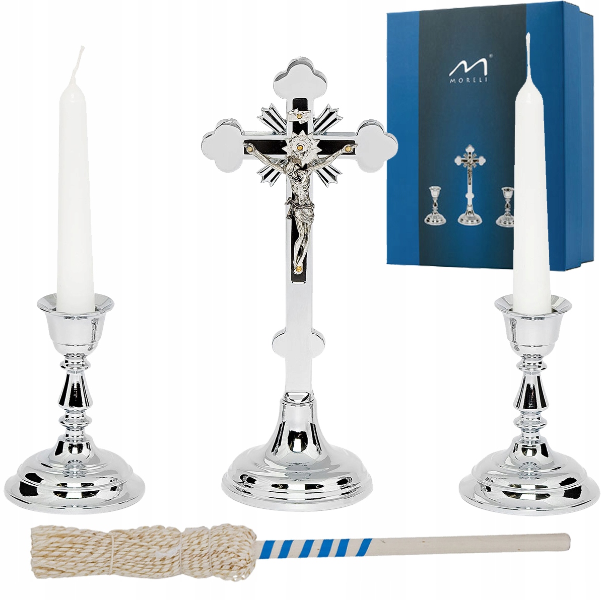 Zestaw kolędowy Moreli 6 srebrny (5902596022082) • Cena, Opinie ...