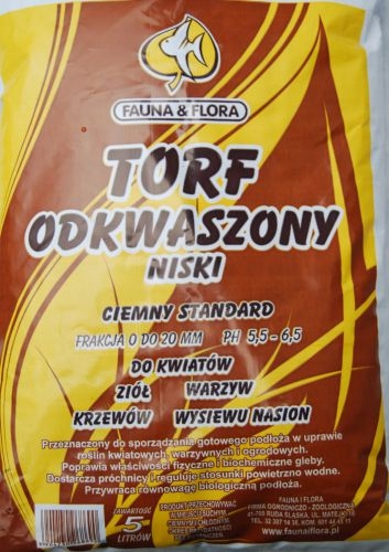 TORF ODKWASZONY NISKI 5 L • Cena, Opinie • Ziemia 13354491260 • Allegro