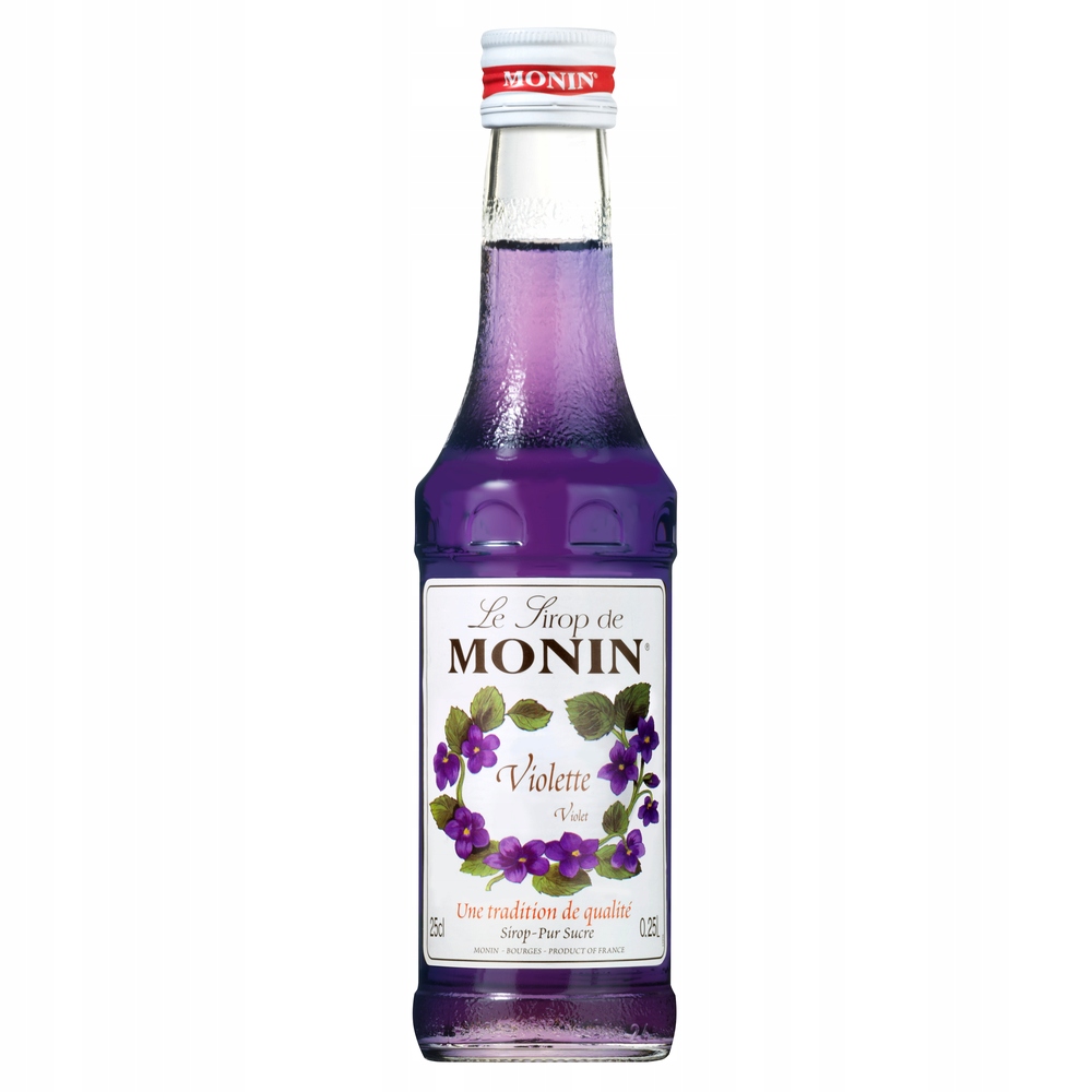 Syrop Monin 250 ml fiołkowy (3052910019556) • Cena, Opinie • Syropy i ...