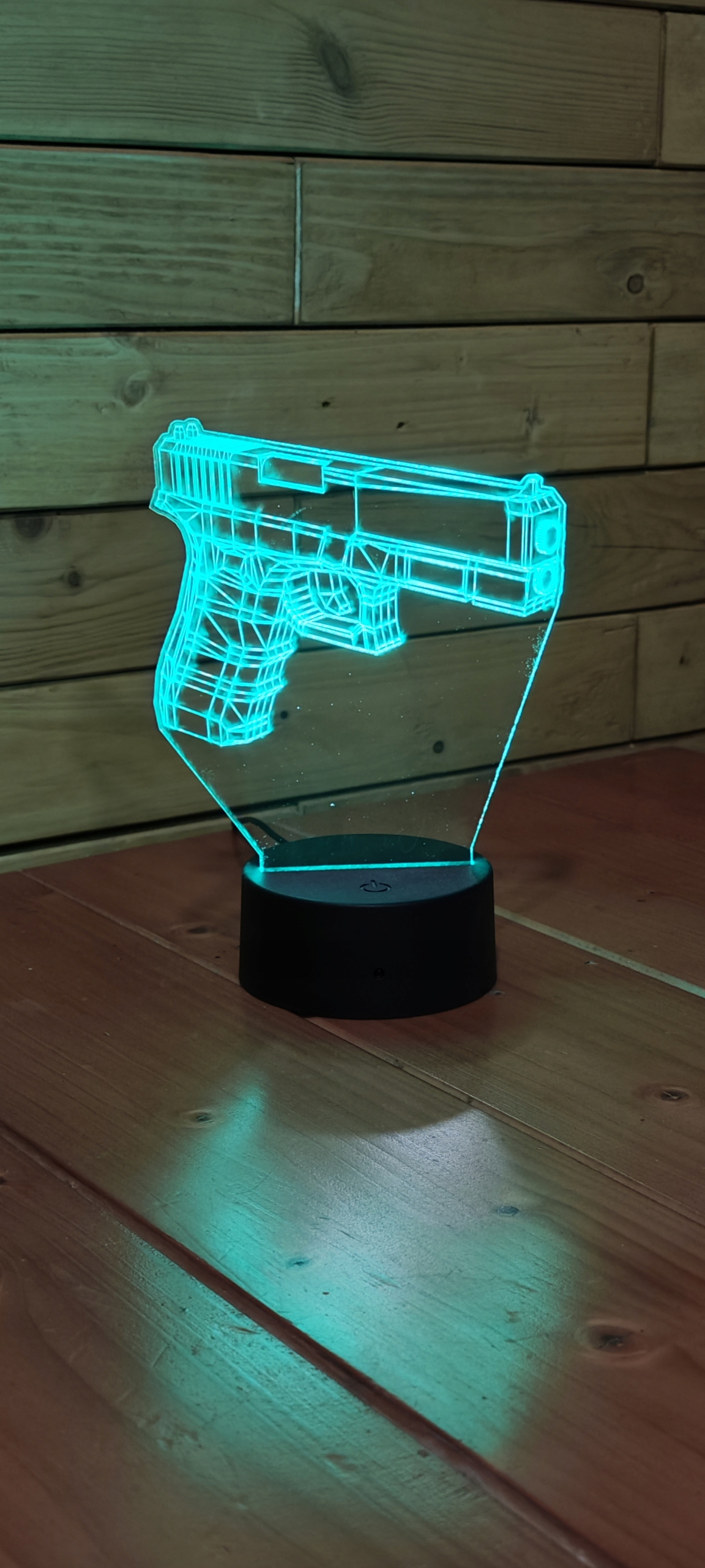 Lampka Led Pistolet Glock Kolory Pilot Imię Dedykacja (5906142600465 ...