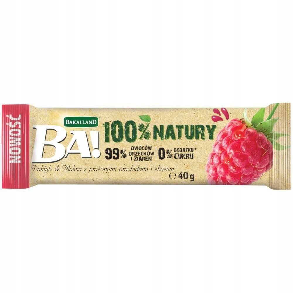 BA! Baton Daktyl Malinowy 40 g - Bakalland (5900749681988) • Cena ...
