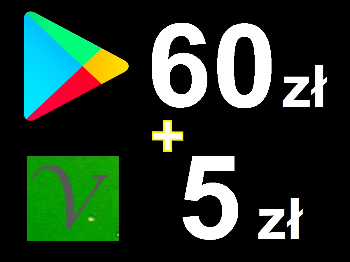 Karta Google Play 60 zł Kod Prepaid Android / Podarunkowa 8436341946 - Sklepy, Opinie, Ceny w ...
