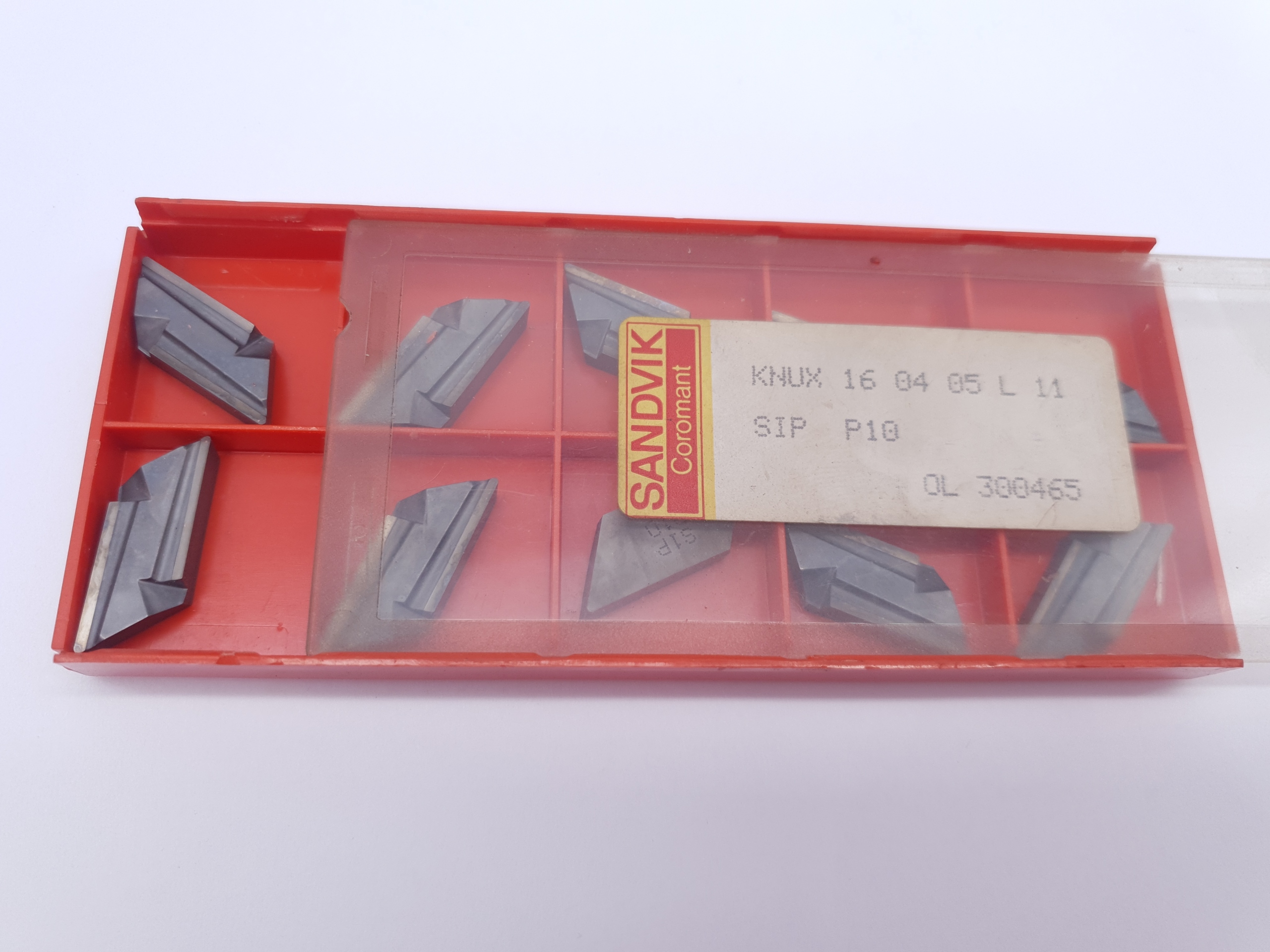 Płytki KNUX 160405 L11 SANDVIK (5905049512505) • Cena, Opinie • Płytki ...