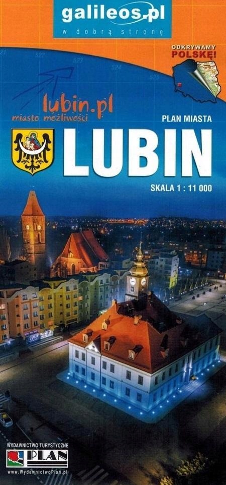 MAPA TURYSTYCZNA - LUBIN, POWIAT LUBIŃSKI W.2022 - 15,63 zł - Allegro ...