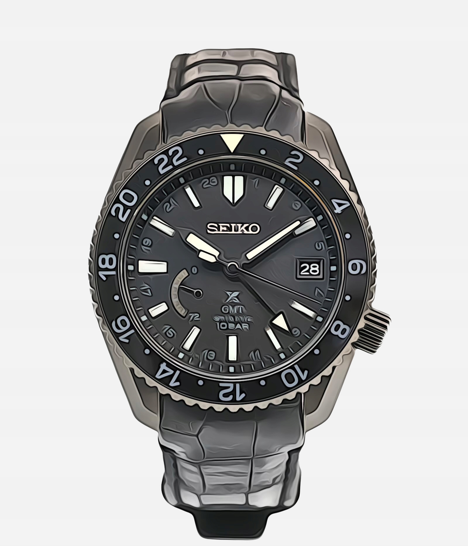 SEIKO Prospex LX Line Air Spring Drive Titanium SN 14330877721 - Allegro.pl