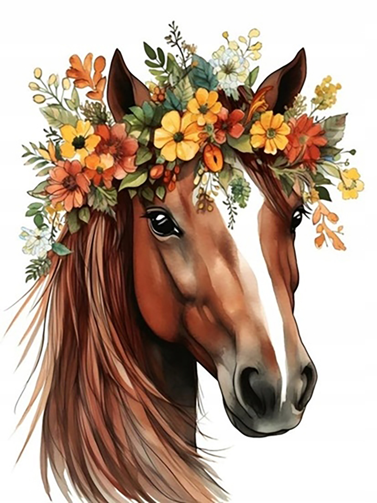 OPŁATEK CUKROWY NA TORT KOŃ KONIK GŁOWA 15cm 14109048946 - Allegro.pl