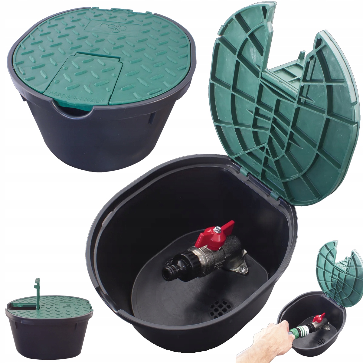 VÍZAKNA VAGY VÍZVÉTELI AKNA 3/4"-OS SZELEPPEL, (5905965773301) • Ár ...