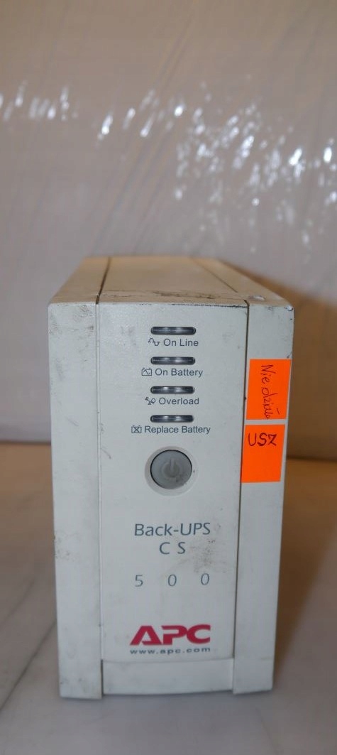 Zasilacz UPS APC Back-UPS CS 500 - Sklep, Opinie, Cena w Allegro.pl