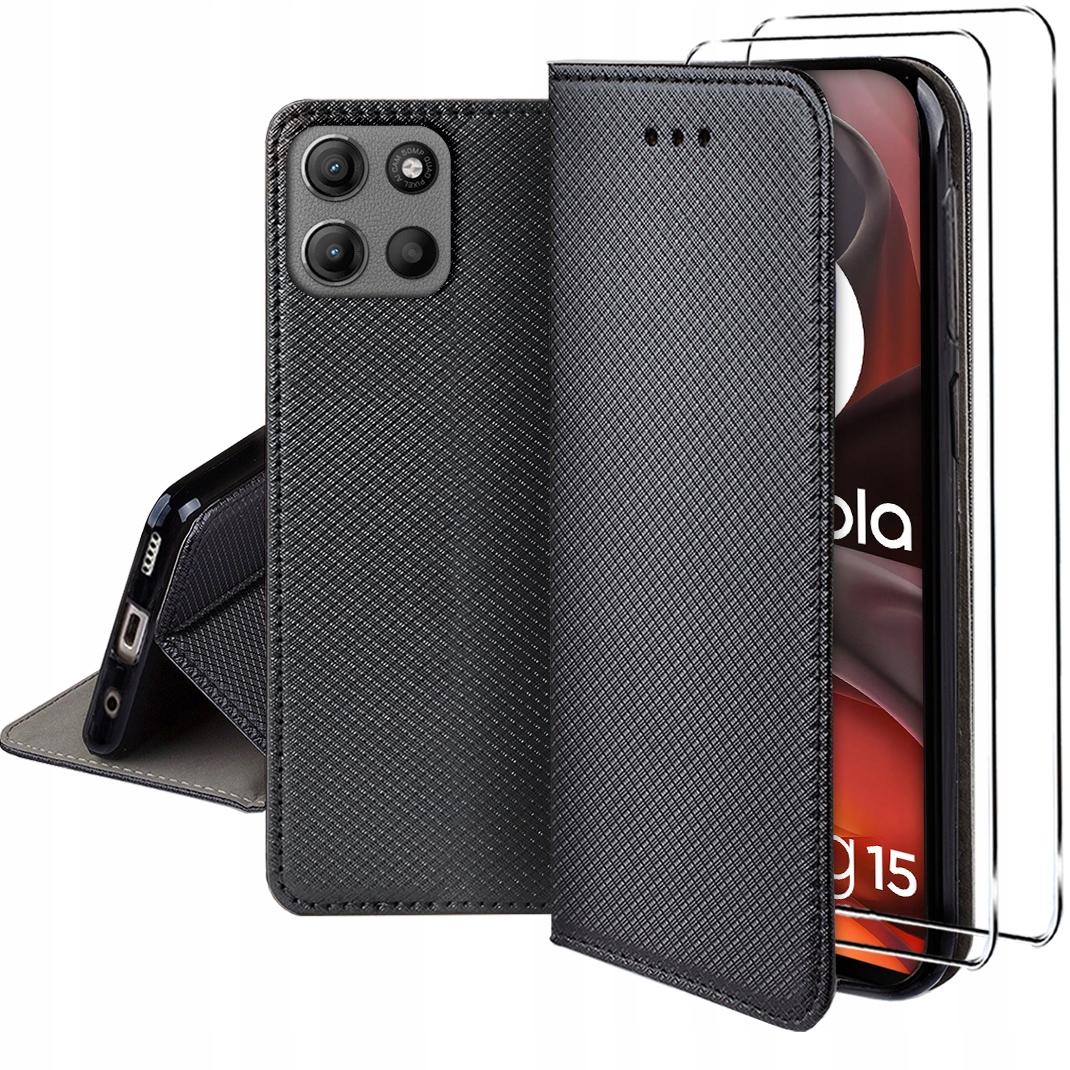 ETUI do Motorola Moto G15 / G15 Power SMART MAGNET PORTFEL CASE + 2x SZKŁO - Sklep, Opinie, Cena ...