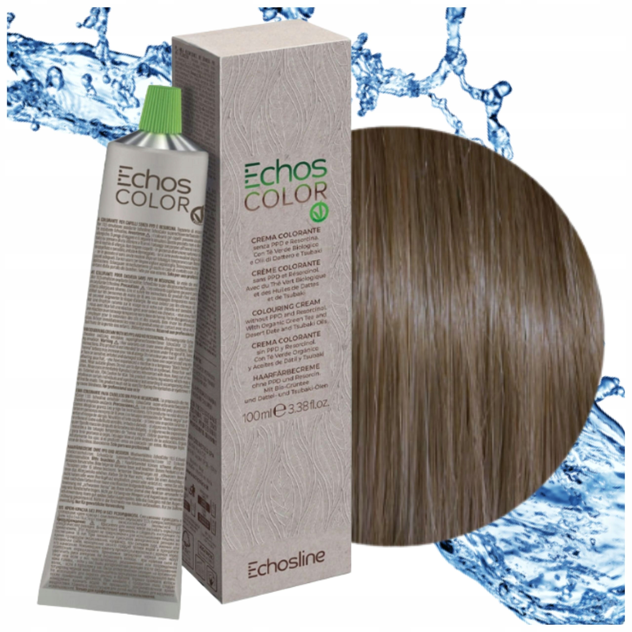 ECHOSLINE Farba do Włosów ECHOS COLOR 6.0 ICE 100% Pokrycia bez PPD 100ML (8008277241302) • Cena ...