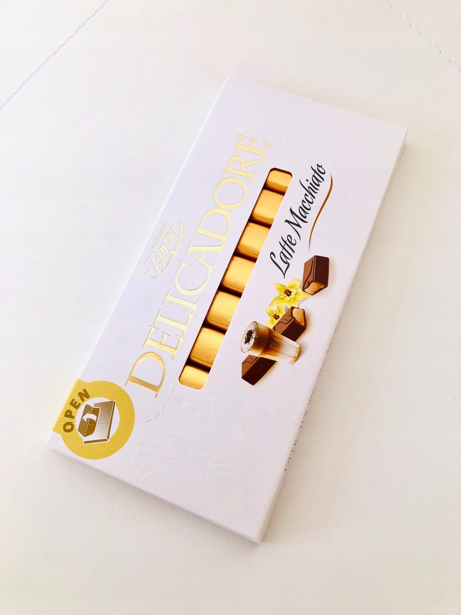 Excellent Baron Delicadore Batoniki z czekolady mlecznej z nadzieniem o ...