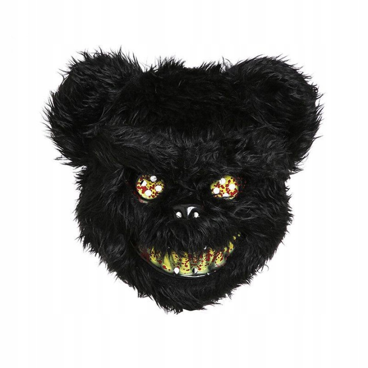 Maska Straszna Bloody królika miś Halloween pluszo 13956571586 - Allegro.pl