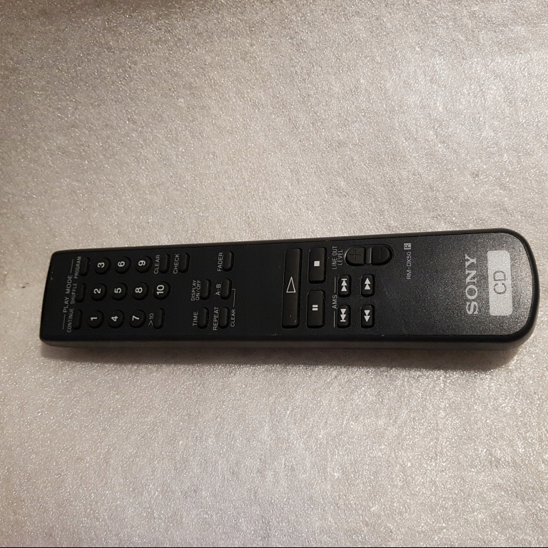 Pilot SONY RM-DX50 - wieża / AUDIO / CD • Cena, Opinie - Allegro