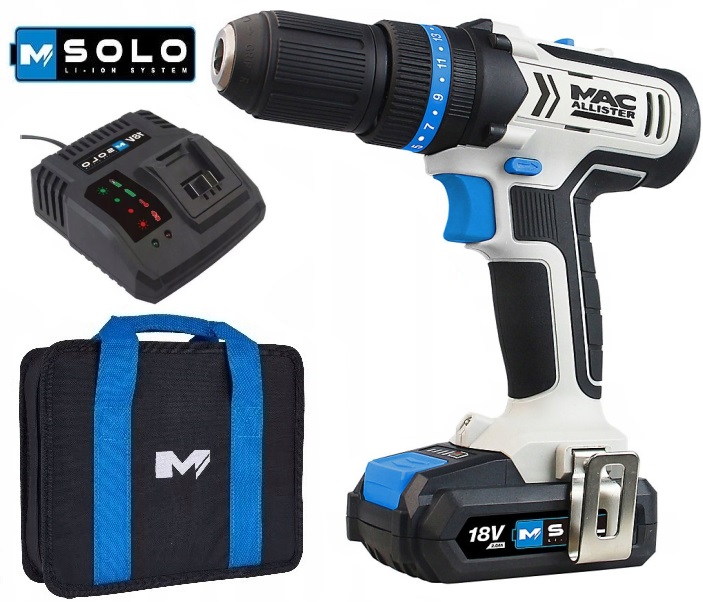 Wkrętarka Macallister zasilanie akumulatorowe 18 V 215021 ...