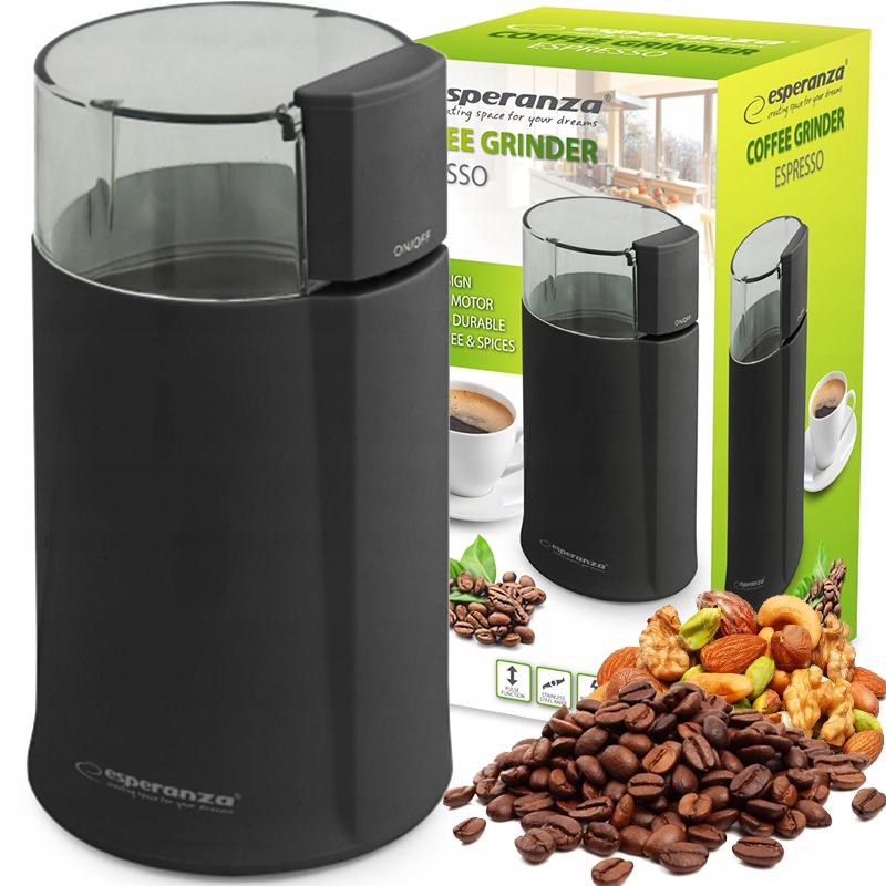 Elektrický mlynček Esperanza EK01K 160 W čierny - Allegro