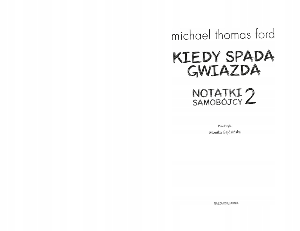 Notatki Samobójcy 2 - Niska cena na Allegro