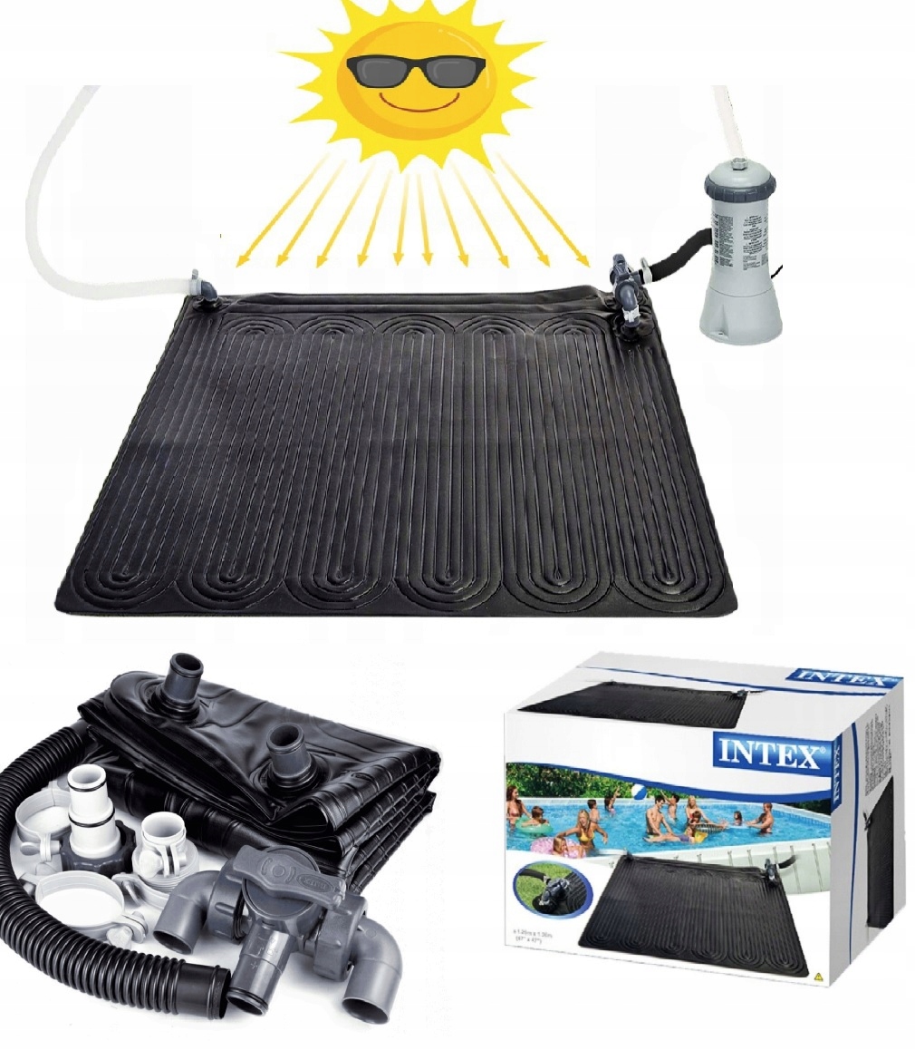 MATA GRZEWCZA panel solarny DO BASENU 120cm INTEX (3326) • Cena, Opinie ...