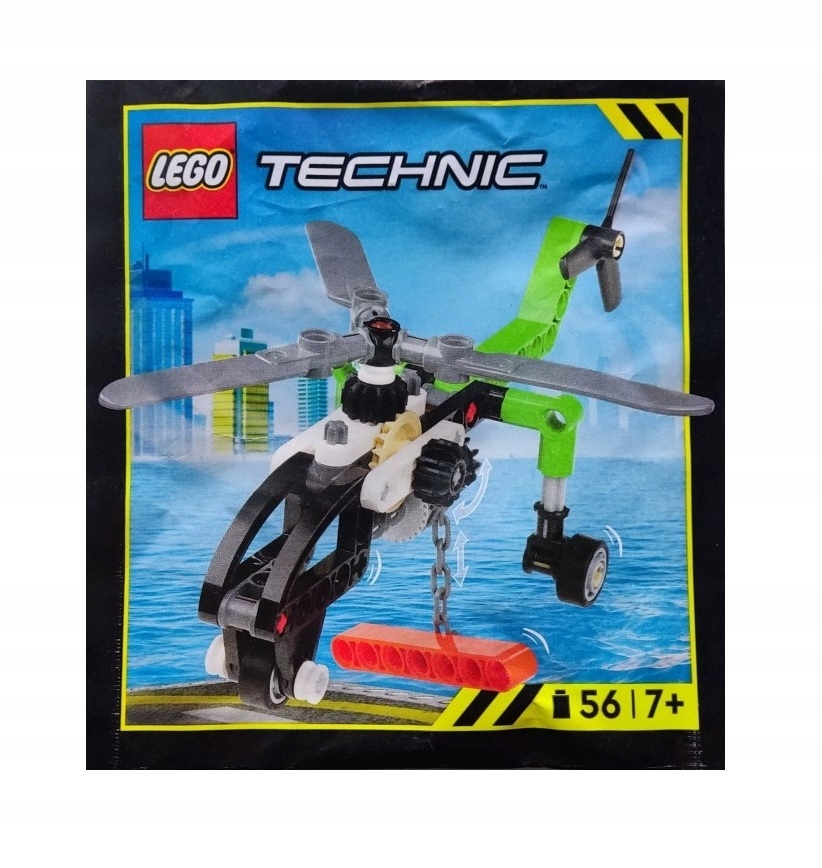 LEGO Technic Minifigure Polybag - Transport helicopter #412402 • Cena ...