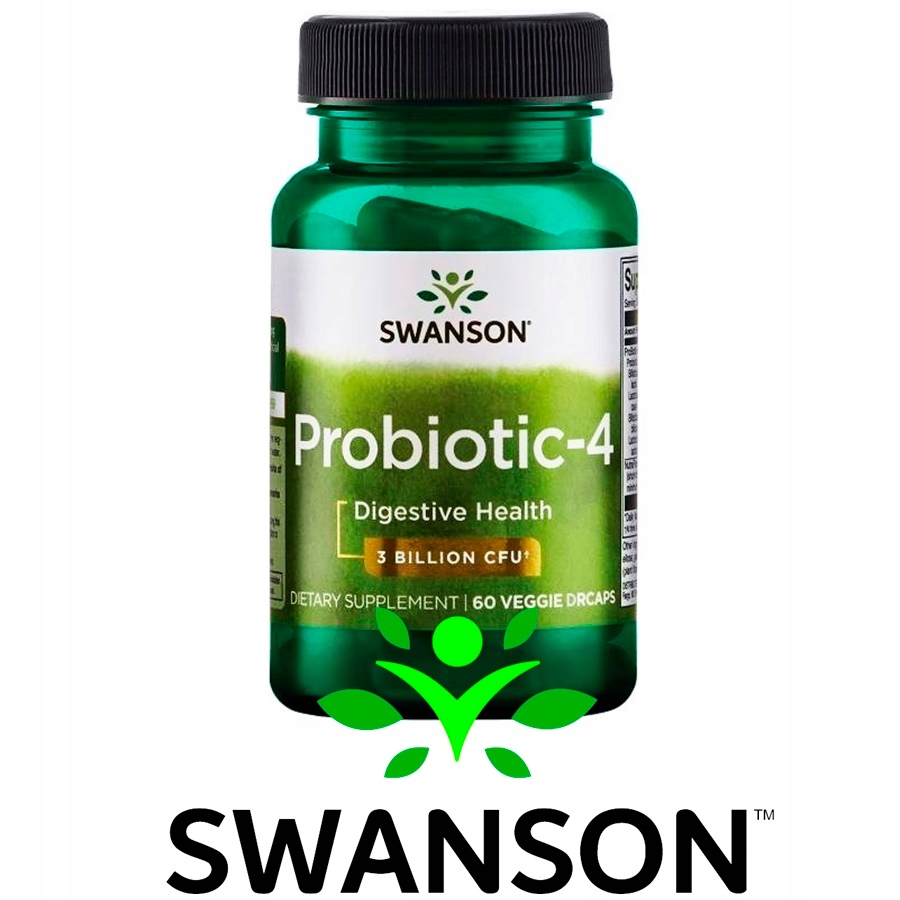 Suplement diety Swanson Health Products PROBIOTIC-4 probiotyki kapsułki ...