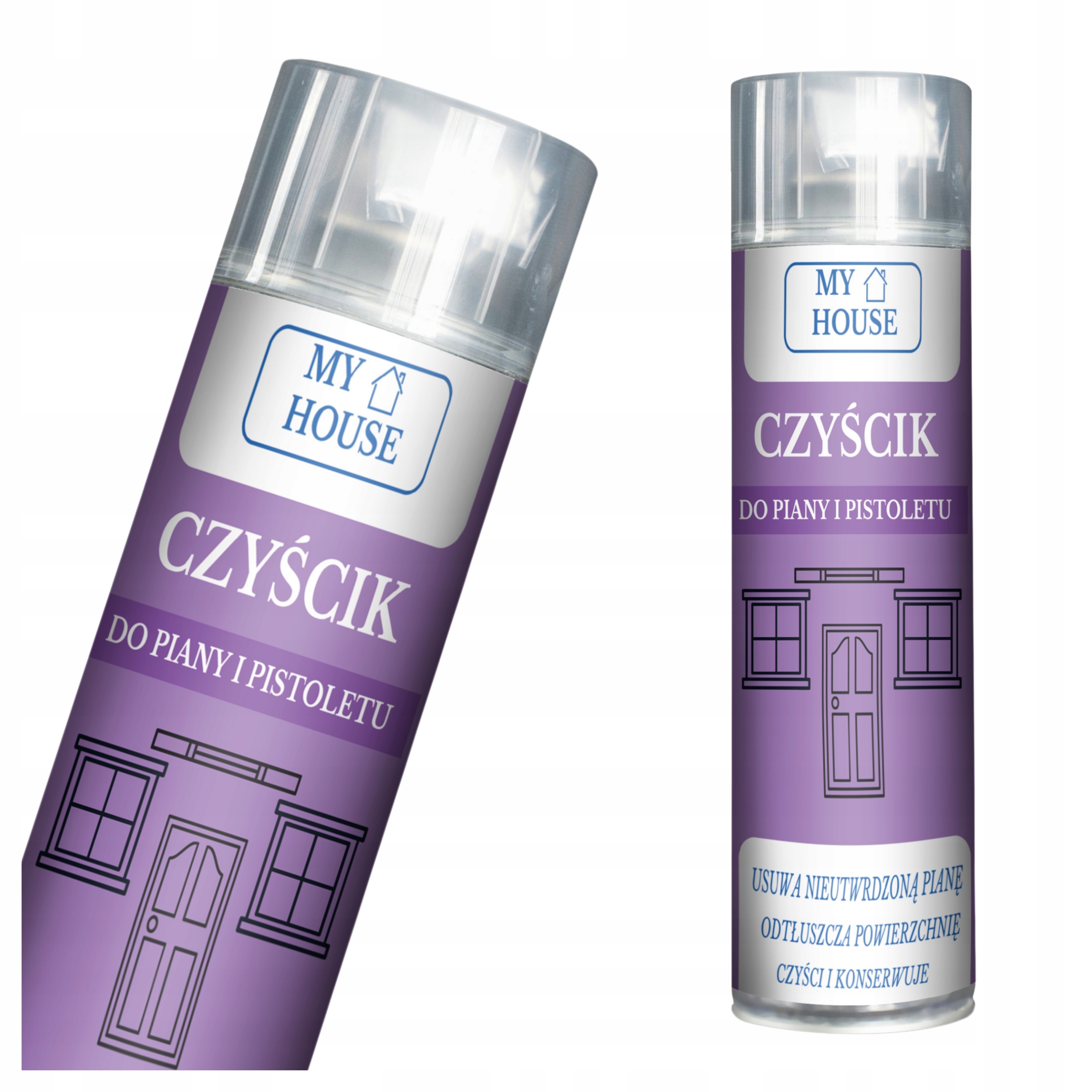 CZYŚCIK DO PIANY PISTOLETU PIANKI KLEJU DO STYROPIANU PIANOKLEJ ZMYWACZ (5907371618443) • Cena ...