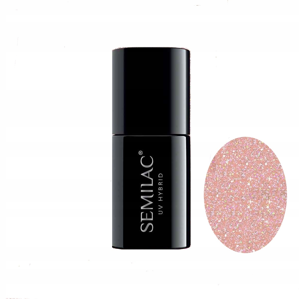 Semilac Extend 5in1 Glitter 804 Soft Beige Lakier hybrydowy 7 ml ...