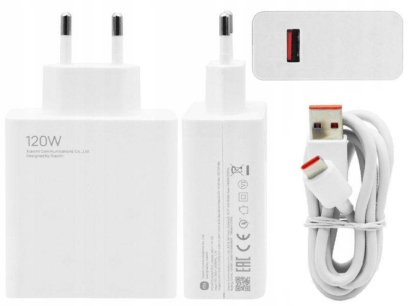 ORYGINALNA ŁADOWARKA XIAOMI REALME MDY-14-EE 120W 6A KABEL USB-C ... ORYGINALNA ŁADOWARKA XIAOMI REALME MDY-14-EE 120W 6A KABEL USB-C ...